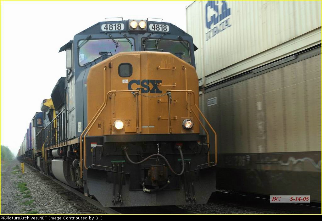 CSX 4818 05/14/2005